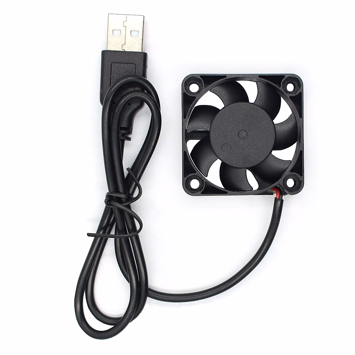 ANVISION 40mm x 10mm DC 5V USB Brushless Cooling Fan, Dual Ball Bearing, YDM4010B05