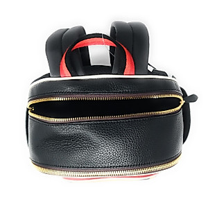 Coach Women's Court Backpack (Coated Canvas - Tiger Print - Honey - Black)