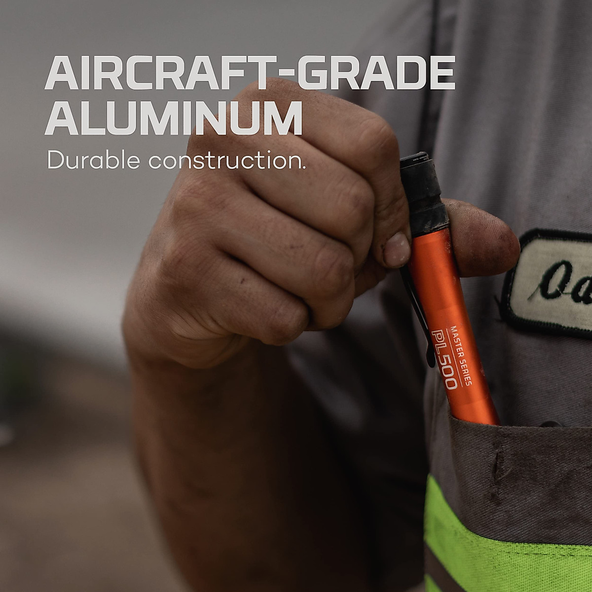 NEBO Master Series Rechargeable Flashlights, Aluminum, Waterproof LED Penlight, Perfect for Camping, Hunting, Fishing, 500 Lumen