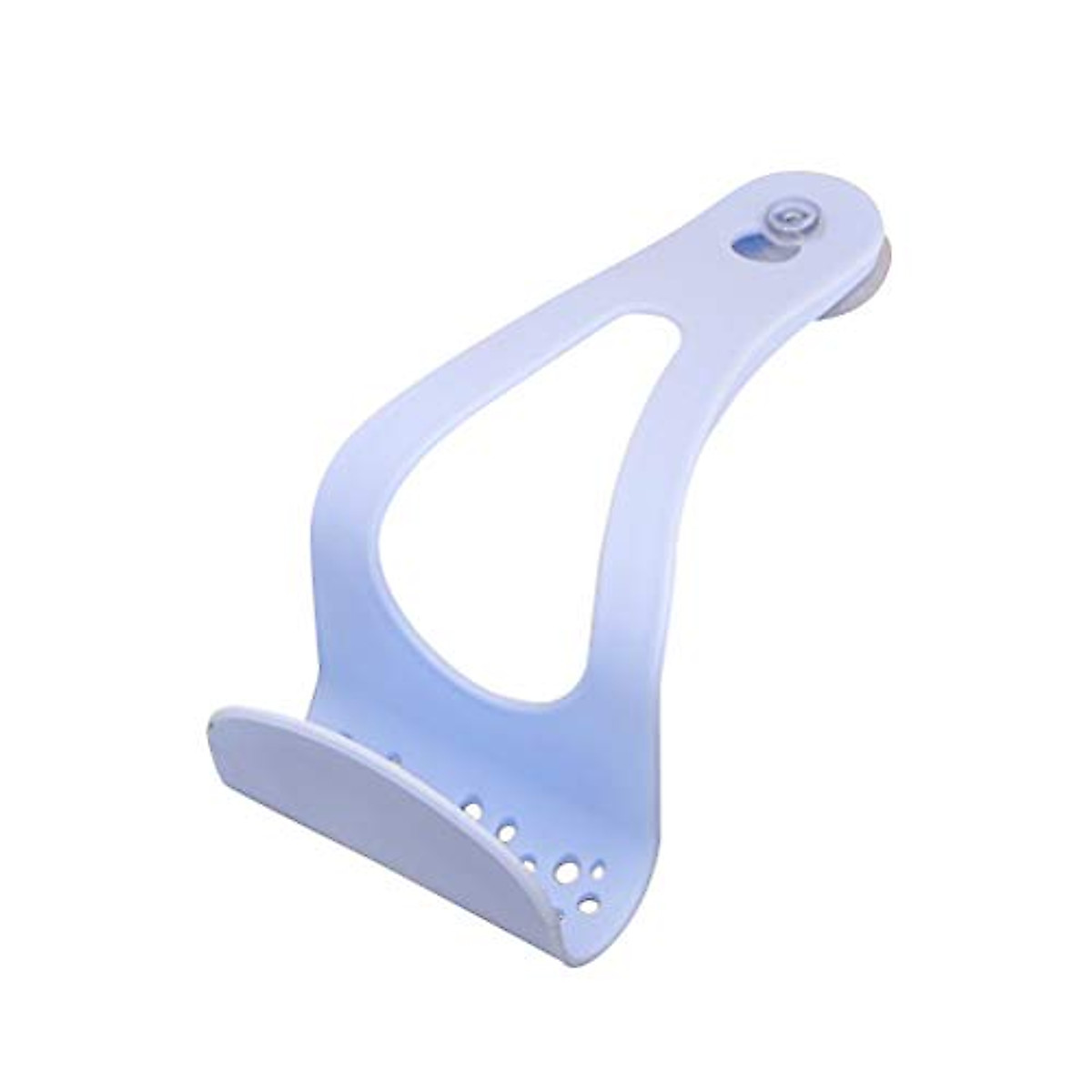 DOITOOL Drain Basket Kitchen Sink Sponge Storage Bag Plastic Suction Cup Drain Rack Hanging Organizer Holder for Scrubber Soap (Blue)