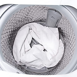 Avanti STW30D0W Portable Washing Machine 3.0 Cu. Ft. Capacity, Top Loading with Hot and Cold Water Inlets, 6 Cycles, Compact for Apartments Dorms and RVs, White