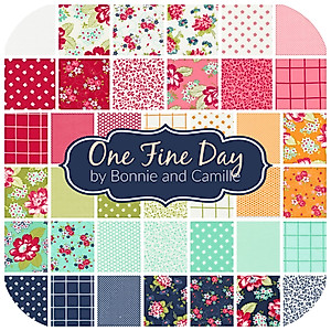 One Fine Day Scrap Bag (Approx 2 Yards) by Bonnie and Camille for Moda 2 Yards DIY Quilt Fabric