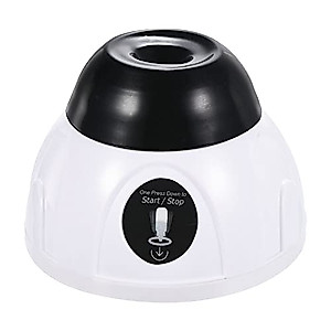 PATIKIL Mini Vortex Mixer Shaker Miniature Paint Ink Shaker, Touch Function, Shaker Mixer Nail Polish Mixer Test Tube Mixer White