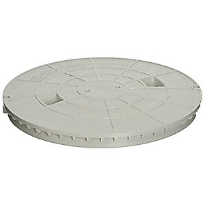 Pentair 516215 White Deck Lid Replacement Bermuda Gunite and Vinyl Liner Skimmer