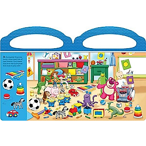 Disney Pixar Toy Story, Cars, and More! - Write-and-Erase Look and Find Wipe Clean Board - PI Kids