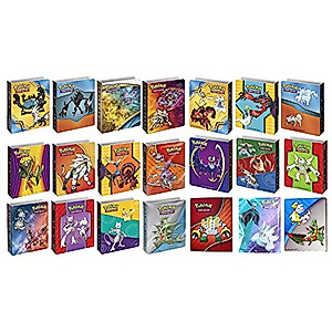 Pokemon TCG: Bundle of 4 Mini Album Binders for Pokemon Cards | Each Binder Includes Clear Plastic Sleeves for 60 Cards