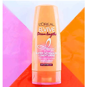 L'Oreal Paris Elvive - Dream Lengths - Restoring Shampoo & Super Detangler Conditioner Set - One Set