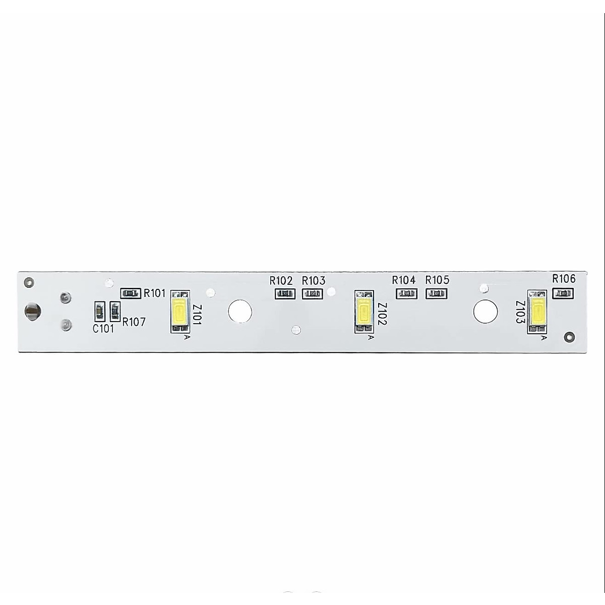 Delixike new WR55X26671 PS11767930 AP6035586 Refrigerators LED Light Board, Compatible with GE Refrigerators LED Light Panel PS11767930 4468532 EAP11767930 LED3344588