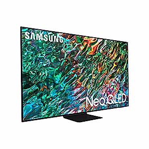 SAMSUNG QN50QN90BAFXZA 50" QLED Quantum Matrix Neo 4K Smart TV with an Austere 5S-4KHD2-2-5M V-Series 2.5m Premium 4K HDR HDMI Braided Cable (2022)