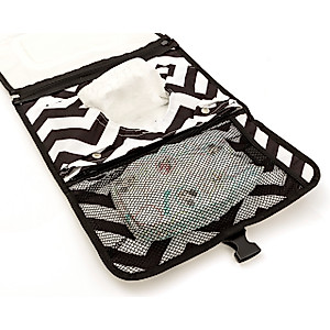 Skeddadles Baby Portable Changing Pad, 2 Wet/Dry Storage Areas, 2 Bags in 1!