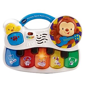 VTech Monkey Band Music Center, Multi-colored, 8"