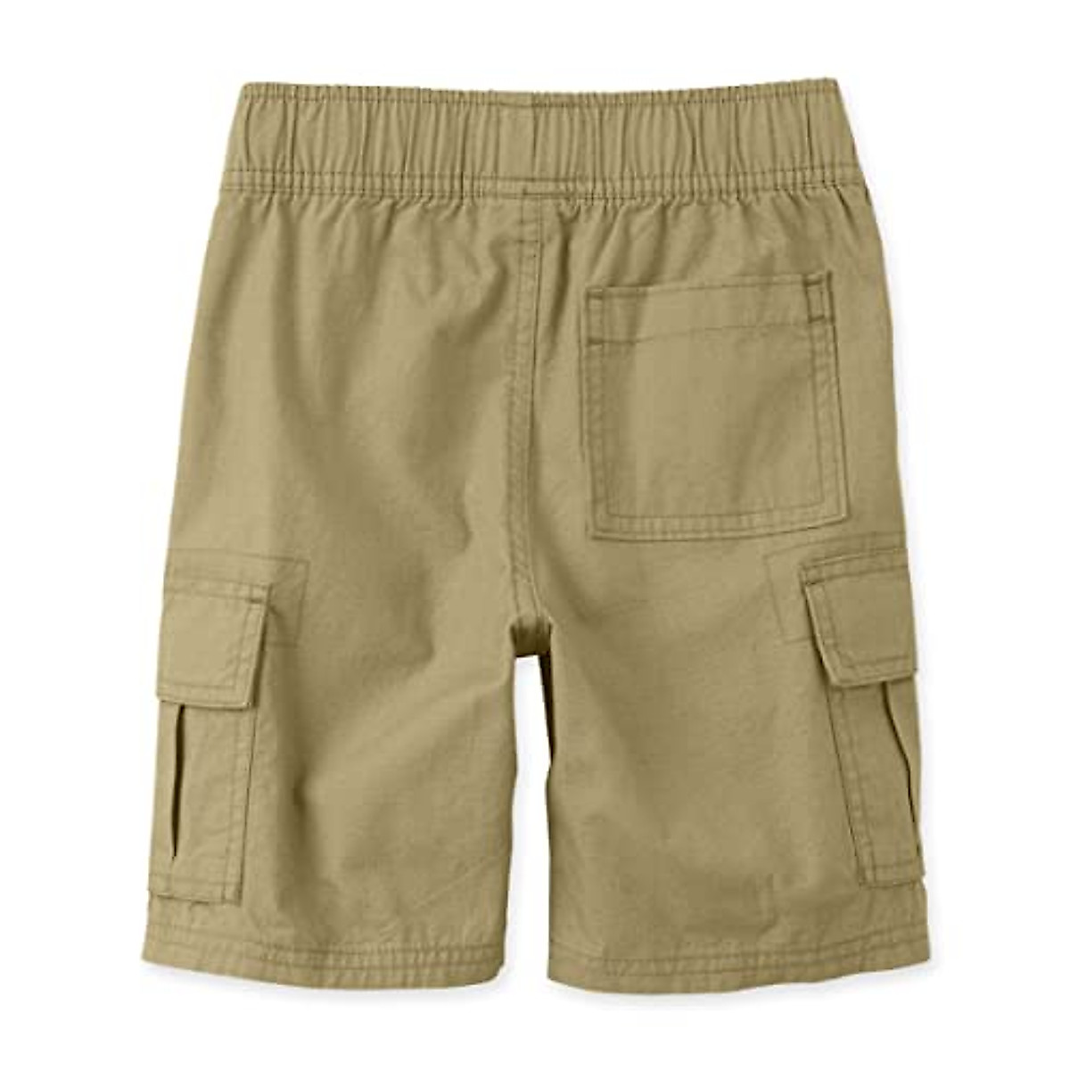 The Children's Place Boys Pull on Cargo Shorts,Flax Single,12