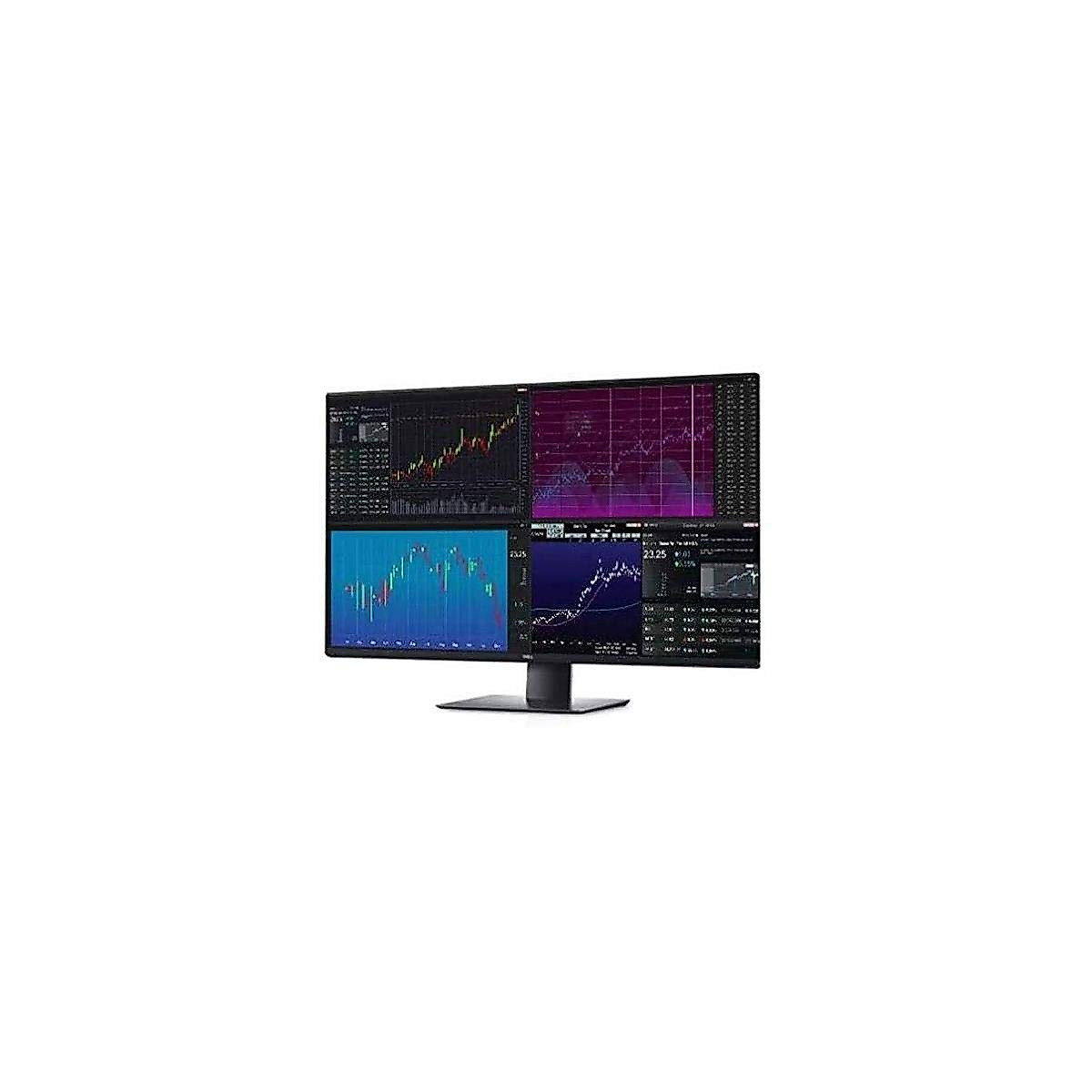 Dell U4320Q 43 Inch 2160p 4K UltraSharp, IPS Thin Bezel Monitor, HDMI, DisplayPort, USB-C, VESA Certified, Black (Renewed)