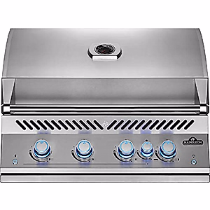 Napoleon BIG32RBNSS Built-in 700 Series BBQ Natural Gas Grill Head 32 Inches, Stainless Steel