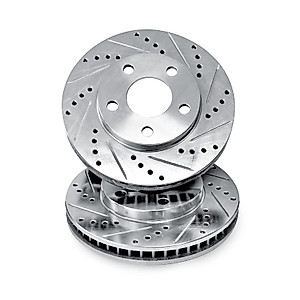 R1 Concepts Front Disc Brakes Rotors Kit| Front Brakes Rotors| Brakes Rotors| Front Rotors| Front Disc Brakes Rotors| Fit 2013-2021 INFINITI JX35, Q50, Q60, QX50, QX60, Nissan Murano, Pathfinder