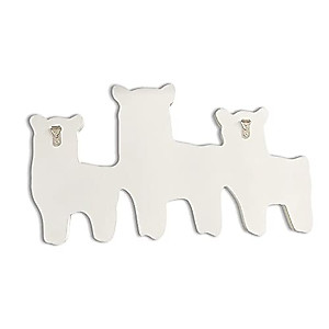 ABELOTS Key Hook for Wall ~ Key Holder for Wall with 3 Key Hooks Coat Hanger Purse Hanger, Easy Mount Key Hangers for Wall, Entryway, Living Room Gift for Friends