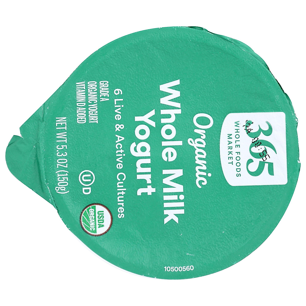 365 by Whole Foods Market, Yogurt Strawberry Organic, 5.3 Ounce