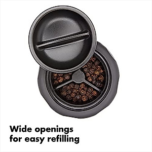 OXO Good Grips Sleek Adjustable Salt and Pepper Mill Set