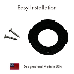 Mavnek Wall Mount Replacement Plate for Google Nest Outdoor Camera (battery) Locking Collar for Magnetic base, Wireless Cam and Base Not Included