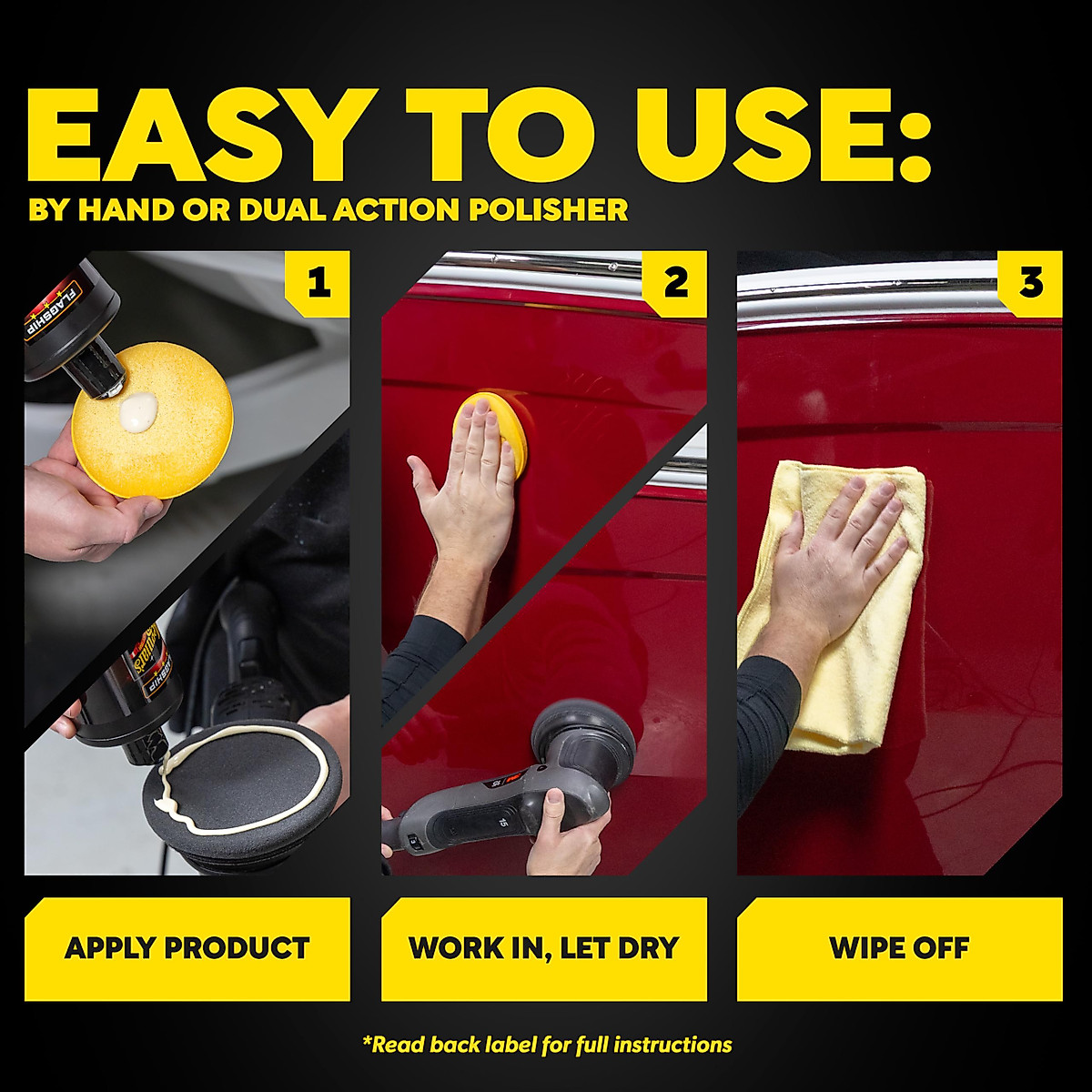 Meguiar's Flagship Premium Marine Wax, Boat Polish and Oxidation Remover - 32 Oz Bottle