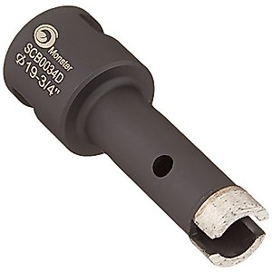 Toolocity SCB0034D 3/4-Inch Monster Dry/Wet Diamond Granite/Concrete Core Drill Bits/Hole Saws,Silver