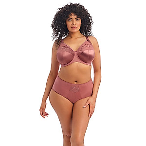 Elomi Cate Embroidered Full Cup Banded Underwire Bra (4030),40K,Rosewood