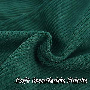 Happy Cherry 5 T Fleece Pants for Boys Girls Warm Winter Track Pants Soft Thicker Corduroy Athletic Pants Activewear Clothes for Toddler Kids Child Green