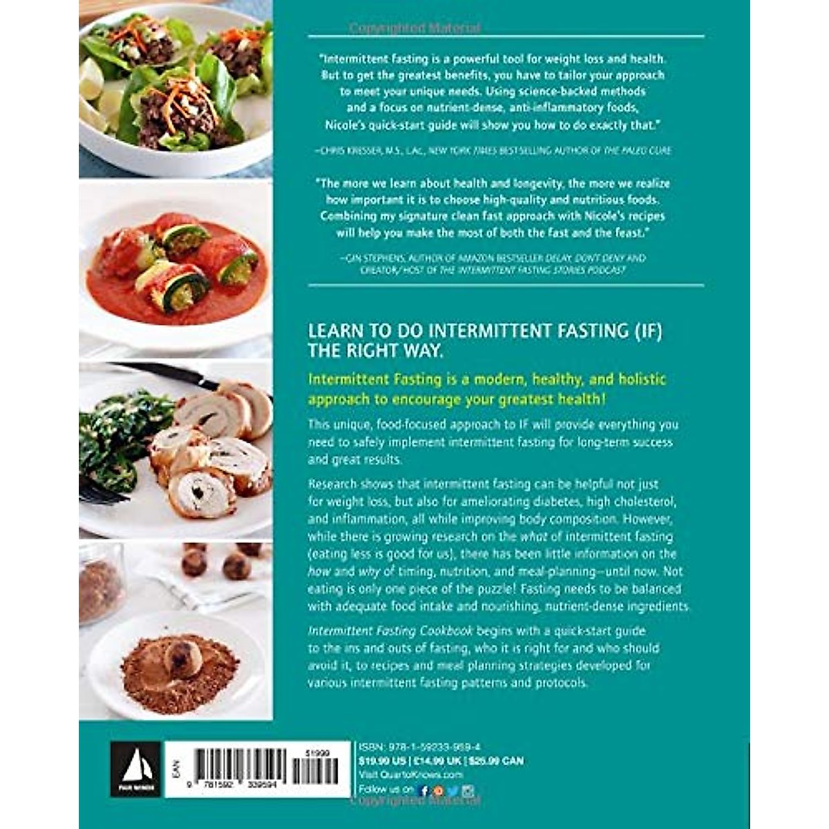 Intermittent Fasting Cookbook: Fast-Friendly Recipes for Optimal Health, Weight Loss, and Results