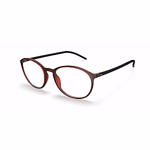 Silhouette SPX Legends Eyeglasses Frame Full Rim 2940 3010 Dark Red 49-17-135