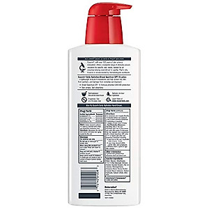 Eucerin Daily Hydration Lotion with SPF 15 - Broad Spectrum Body Lotion for Dry Skin - 16.9 fl. Oz. Pump Bottle (Pack of 3)