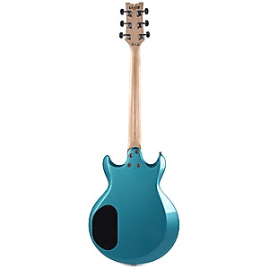 Ibanez AX 6 String Solid-Body Electric Guitar, Right, Metallic Light Blue, Full (AX120MLB)