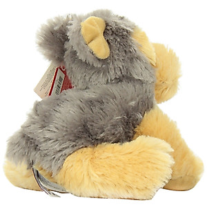Aurora® Adorable Mini Flopsie™ Cutie™ Stuffed Animal - Playful Ease - Timeless Companions - Gray 8 Inches
