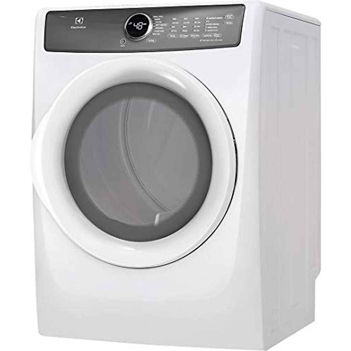 Electrolux EFME427UIW 8.0 Cu. Ft. White Electric Dryer with Steam