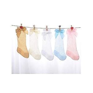 Sunlunckystar Knee High Socks for Baby Girls 1-2 Years