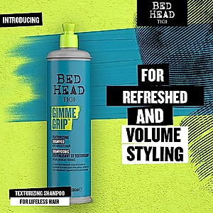 TIGI Bed Head GIMME GRIP TEXTURIZING SHAMPOO FOR HAIR TEXTURE 20.29 fl oz