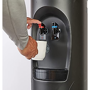 Aquverse Commercial Grade Bottleless Hot & Cold Water Cooler Dispenser with Filter, Black | NSF and UL/Energy Star Certified (A3500-K)