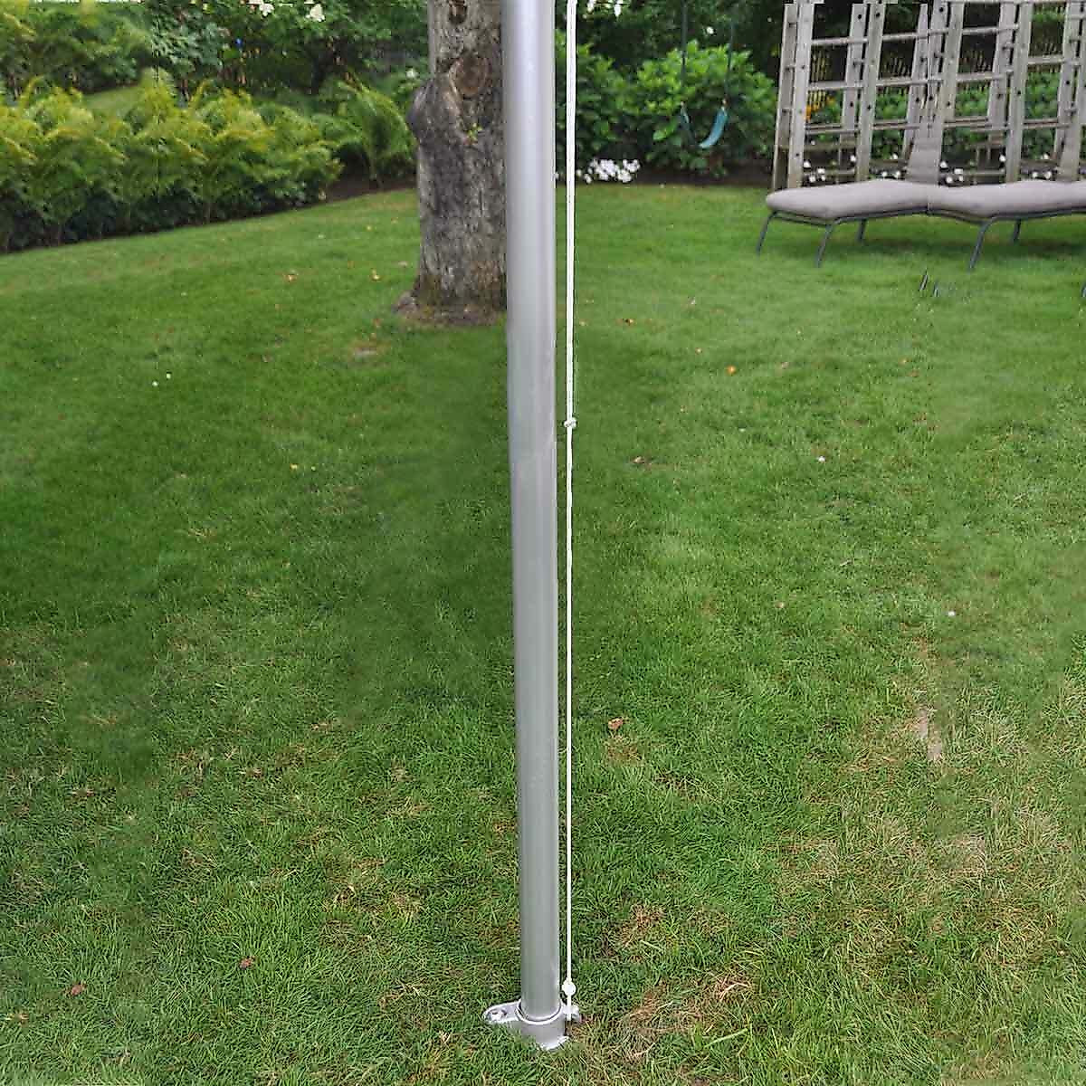 20' x 40' High Peak Canopy Tent Frame Only | for Parties, Vendors, Weddings, and Events | Commercial and Residential Use (Tent Top Not Included)