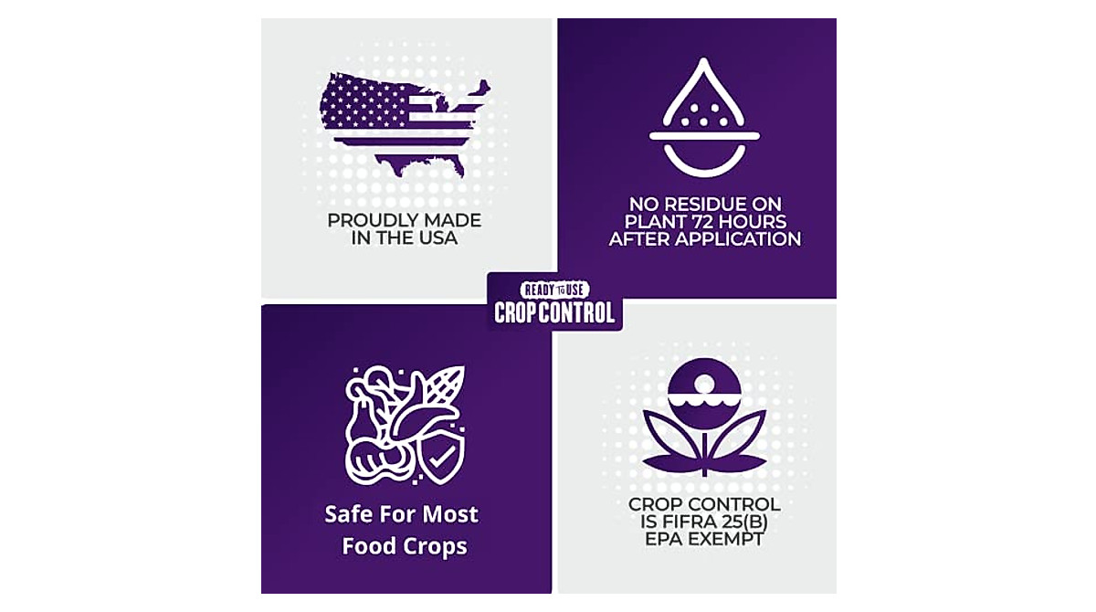 Trifecta Crop Control: Maximum Strength Natural Pesticide