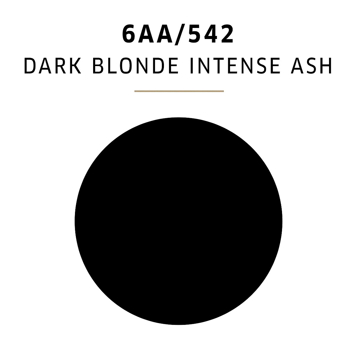 WELLA colorcharm Permanent Gel Haircolor, With Long Lasting Gelfus Technology, For Gray Coverage, 6AA Dark Blonde Intenseense Ash, 2 oz