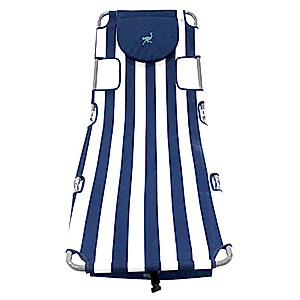 Ostrich - (New Model Facedown Backpack Chaise Lounge Chair with Large Storage Bag and Side Zipper Pocket