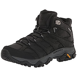 Merrell Men's Moab 3 Prime Mid Waterproof Hiking Boot, BLACK, 10.5