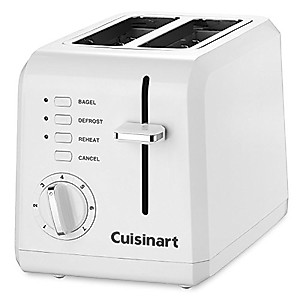 Cuisinart CPT-122 Compact 2-Slice Toaster White - Renewed