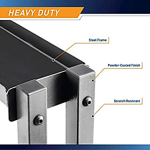 Marcy Combo Weights Storage Rack for Dumbbells, Kettlebells, and Weight Plates DBR-0117
