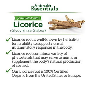 Animal Essentials Seasonal Allergy Herbal Supplement for Dogs & Cats, 2 fl oz - Made in the USA, Sweet Tasting Allergy Relief