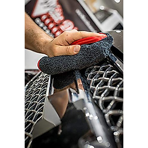 White Diamond Detail Products Extra Thick Double Sided Microfiber Towel with Silk Trim, (16in. x 16in.) (3)