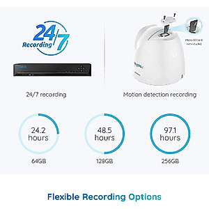 REOLINK 4K Outdoor Home Security Cameras, PoE IP Surveillance, Smart Human/Vehicle Detection, Work with Smart Home, RLC-822A (3X Optical Zoom) Bundle with RLC-842A (5X Optical Zoom, IK10 Vandalproof)