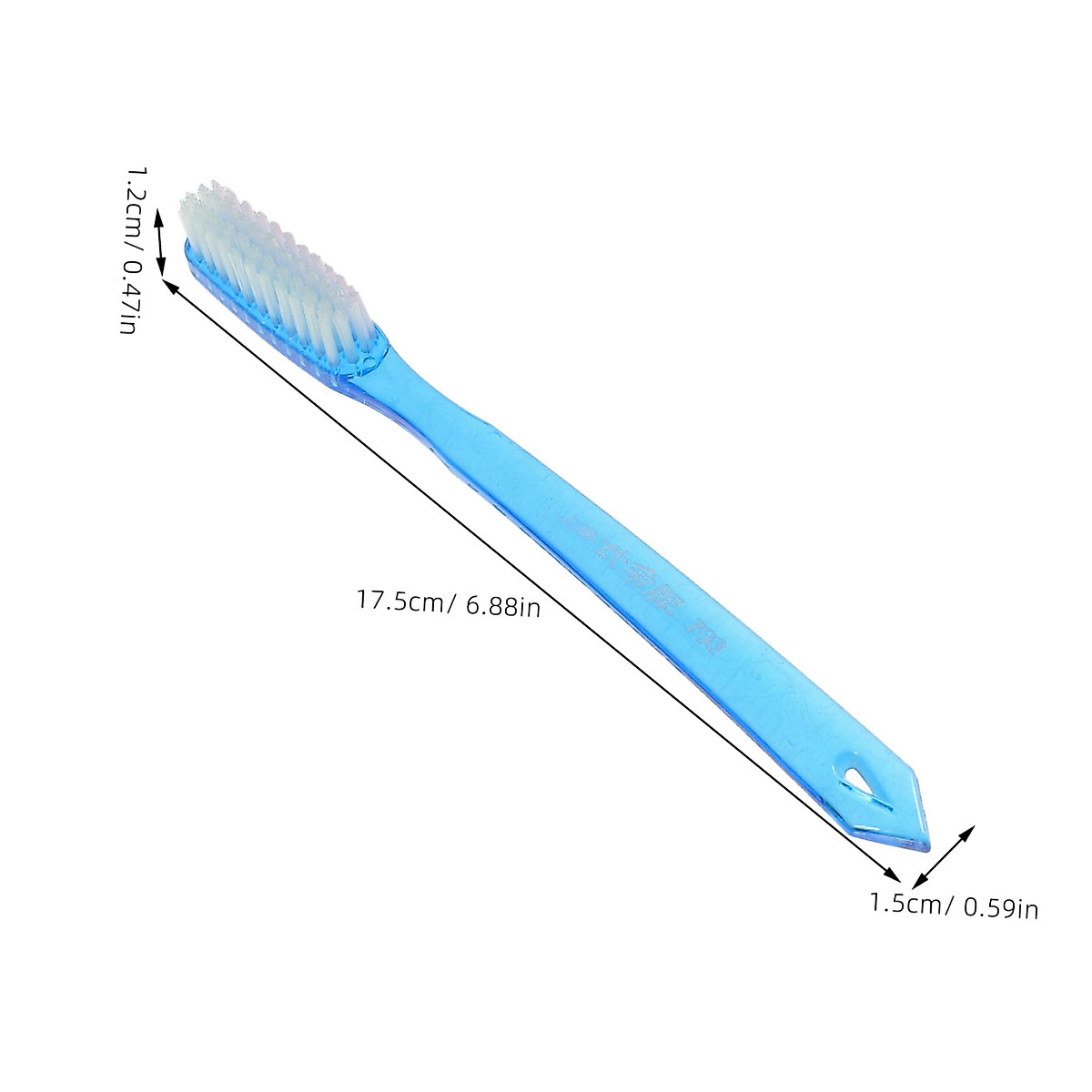 6Pcs Manual Toothbrushes Premium Hard Bristles Toothbrush for Adult Teeth Stain Cleaning Toothbrush White Teeth Toothbrush