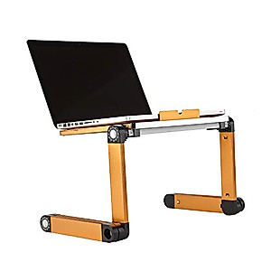 Urban Shop Gold Sit Laptop Desk Stand