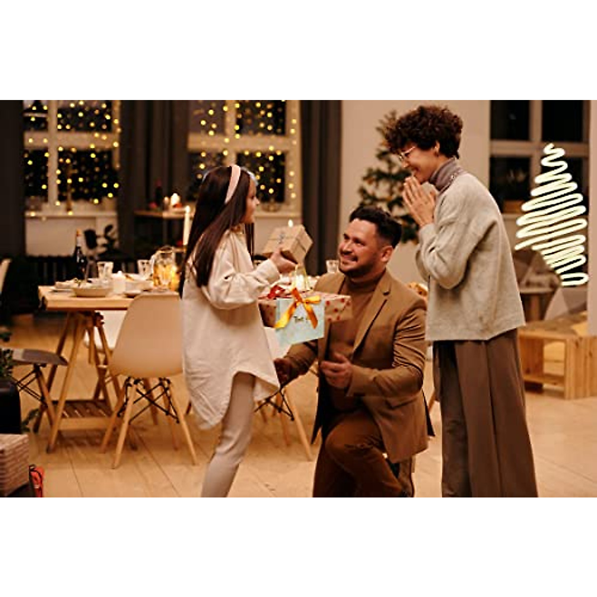 15Pack Thank You Gift Bags with Handles,Waterproof Party Favor Bags Bulk with Golden Bow Ribbon Medium Treat Bags for Wedding Bridesmaid Celebration Baby Shower(7.2x3.9x6.2inch)