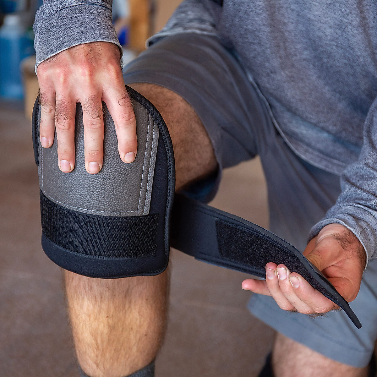 TSE Safety Super Soft Work Knee Pads, Premium Quality Neoprene Kneeling Pads, Extra Thick Comfortable Knee Pads for Men and Women